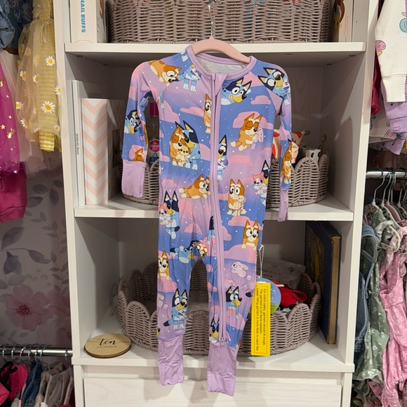 Little Sleepies | Pajamas | Brand New Little Sleepies Bluey Zippy ...